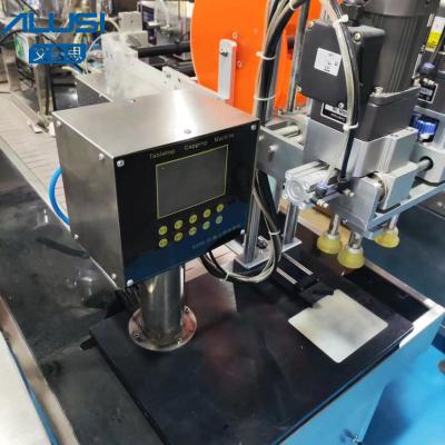 China 40 Bottles / Min Cap Closure Machine Screw 110v Desk Capper Equipment for sale