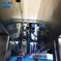 China Semi-Automatic Pneumatic Liquid Filling Machine 250ml Vertical Small Scale 2KW for sale