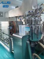 China Vacuum Homogeneous Lifting Emulsifier Mixing Machine 500L Liquid Medicine Mixer for sale