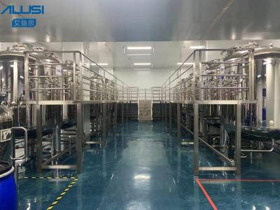 China Cosmetic Vacuum Emulsifying Mixer Foundation Ointment Body Cream Mixing Machine for sale