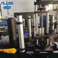 China Fully Automatic Double Side Labeling Machine for Flat Round Bottles 380V 3000W for sale
