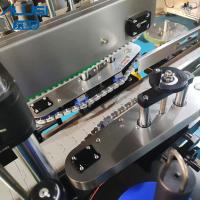 China Fully Automatic Double Side Labeling Machine for Flat Round Bottles 380V 3000W for sale