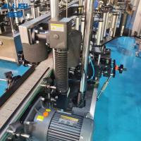 China Fully Automatic Double Side Labeling Machine for Flat Round Bottles 380V 3000W for sale