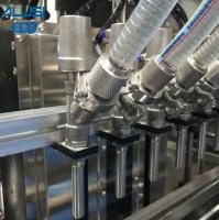 China Four Heads Liquid Filling Machine Pneumatic Piston Cosmetic Cream Paste Filler With Heating for sale
