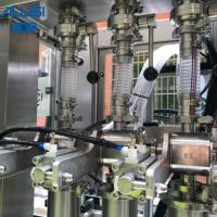 China Four Heads Liquid Filling Machine Pneumatic Piston Cosmetic Cream Paste Filler With Heating for sale
