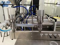 China Horizontal Piston Liquid Filling Machine Cosmetic Cream Bottling Large Flow Filling Machine for sale
