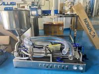 China Piston Pneumatic 2 Heads Pet Bottle Liquid Filling Machine Shampoo Filling Equipment for sale
