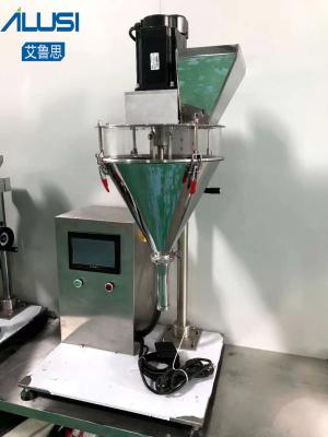 China 8L Semi-Automatic Auger Powder Filling Machine for Spices Flour Coffee 220V for sale