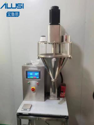 China 16L 220V 2KW Dry Powder Auger Filler Machine Semi-Automatic Filling for sale