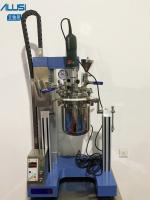China 10L SS Vacuum Homogenizer Laboratory Emulsifier Mixer For Cosmetics Cream Paste for sale