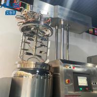 China 100L PLC Touch Screen Vacuum Emulsifying Blender Machine High Automation 0-3600rpm for sale