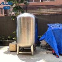 China SUS304 Stainless Steel Storage Tank 20000L Seal Type Water Storage Tank for Industrial Use for sale