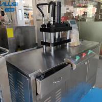 China Semi Automatic Powder Compacting Machine 5-15s Mold Eye Shadow Pressing Machine 180 Kg for sale