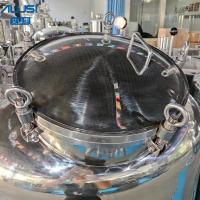 China Custom Food Grade 316L Stainless Steel Storage Tank 500L Sanitary Liquid Water Vessel for sale