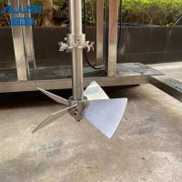 China 100L High Speed Dispersion Machine 4KW Pneumatic Lifting Paint Homogenizer Mixer for sale
