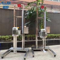 China 100L High Speed Dispersion Machine 4KW Pneumatic Lifting Paint Homogenizer Mixer for sale