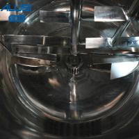 China 500L Liquid Soap Making Machine Stainless Steel Detergent Mixer with 7.5KW Homogenizer for sale