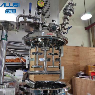 China 50L Small Vacuum Emulsifier Mixer SUS316L Mixing Homogenizer for sale