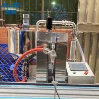 China Automatic Rotor Pump Paste Liquid Filling Machine with Mixing Heater 220V 50Hz for sale