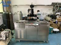 China 380V 50Hz Powder Equipments Semi Automatic Eyeshadow Pressed Powder Cosmetic Pressing Machine for sale