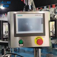 China High Speed Pneumatic Automatic Double Side Flat Bottle Labeling Machine 380V 3000W for sale
