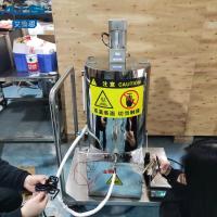 China Lipstick Lip Gloss Tube Heating Filling Machine Semi Automatic  16000BPH for sale