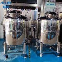 China Stainless Steel 316 Food Storage Tank 100L Chemical Storage Equipment for sale