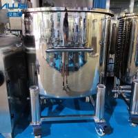 China Top Open Stainless Steel Storage Tank 100-20000L Water Detergent Single Layer SS Container for sale