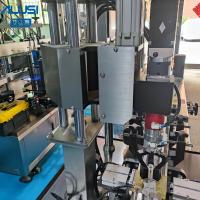 China PLC Control Automatic Screw Capping Machine for Glass Bottles with Metal Caps 2m Conveyor for sale