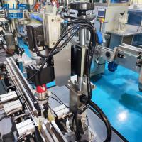 China PLC Control Automatic Screw Capping Machine for Glass Bottles with Metal Caps 2m Conveyor for sale