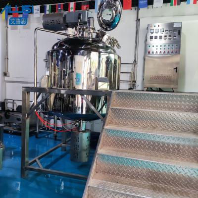 China 500L Vacuum Emulsifying Mixer High Shear Homogeneous Tank with CE 380V 50Hz for sale