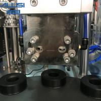 China Semi Automatic Plastic Tube Filling Ultrasonic Sealing Machine for Lotion Cream 10 Station for sale