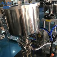 China Semi Automatic Plastic Tube Filling Ultrasonic Sealing Machine for Lotion Cream 10 Station for sale