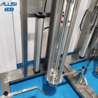 China Cosmetic Cream Pneumatic Homogenizer Mixer Laboratory High Shear Emulsifier Mixing Machine for sale