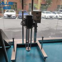China 5.5KW Laboratory Equipments Stainless Steel Movable Electric Lifting Homogenizer Mixer for sale