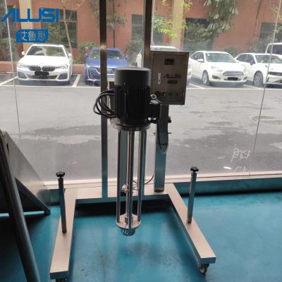 China 5.5KW Laboratory Equipments Stainless Steel Movable Electric Lifting Homogenizer Mixer for sale