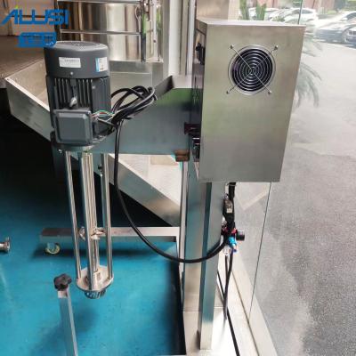 China Movable Electric Lifting High Shear Mixer Cream Homogenizing Emulsifying Machine 1.5kW for sale