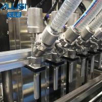 China Liquid Lotion Quantitative Bottle Filling Machine Piston Automatic Four Nozzle Filling Machinery for sale