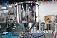 China Semi Automatic Ultrasonic Toothpaste Hand Cream Cosmetic Soft Tube Filling and Sealing Machine 100-200ms for sale