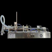 China Stainless Steel Pneumatic Liquid Filling Machine Horizontal Automatic Bottle Filling for sale