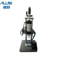 China Pneumatic Perfume Bottle Collar Pressing Machine 0.6-0.8MPa 16kg Tabletop Capper for sale