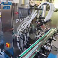 China Food Beverage Bottle Filling Machine Automatic 6 Head Magnetic Pump for sale