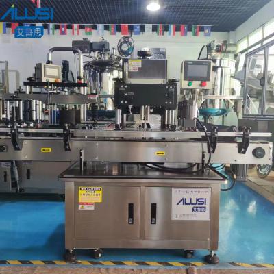China 316L SUS Automatic Screw Capping Machine 2000-3500 BPH for Food Chemical Bottles for sale