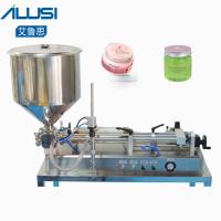 China SS304 Liquid And Paste Filling Machine 50-500ml Horizontal Pneumatic Piston Filler for sale