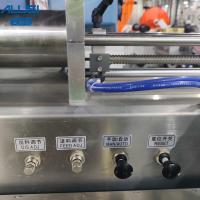 China 316L Semi Automatic Pneumatic Piston Filler 100-1000ml for Cream Cosmetic Shampoo for sale
