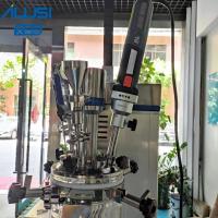 China 5L Small High Shear Vacuum Lab Cosmetic Emulsifier Mixer Shampoo Face Cream Homogenizer for sale