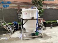 China Polypropylene PP Anti Corrosive Mixer Tank 1000L for Strong Acid Chemical Liquid Mixing for sale