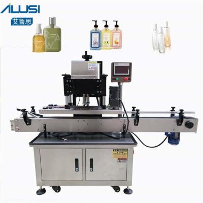 China Automatic Screw Capping Machine for Alcohol Spray Bottles 2000-3500 BPH for sale