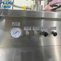 China Semi-Automatic Constant Temperature Liquid Filling Machine 30L Hopper 5-1000ml Paste Filler for sale