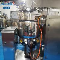 China Cream Mixer Cosmet 0-65rpm Vacuum Emulsifying Mixer Ointment Mixing Making Machine for sale